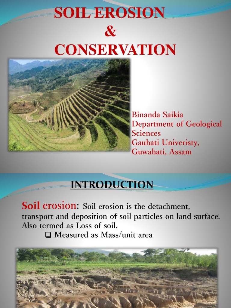 Soil Erosion Andconservation | PDF