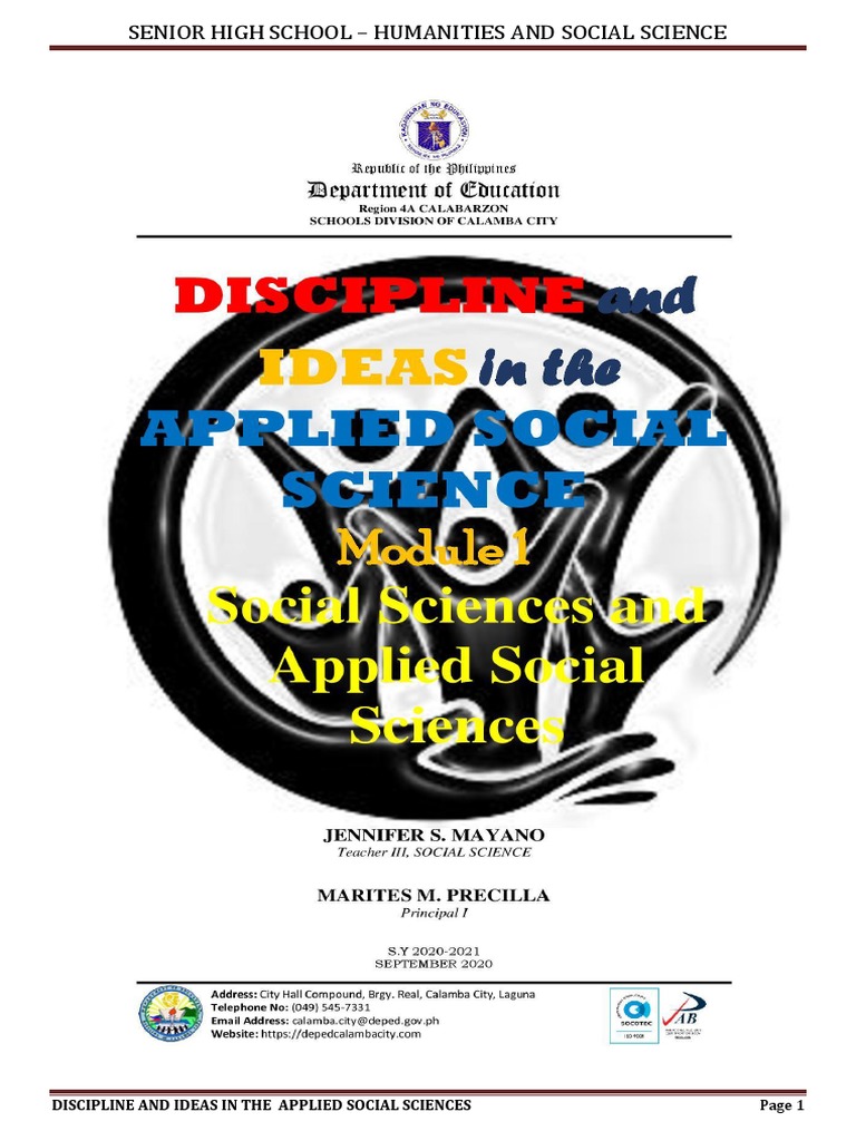 DIASS - MODULE FINAL 3rd Quarter | PDF | Social Sciences | Anthropology