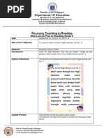 Narrative Report in Reading Remediation | PDF | Cognition | Learning