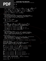 Danzando - Letra | PDF