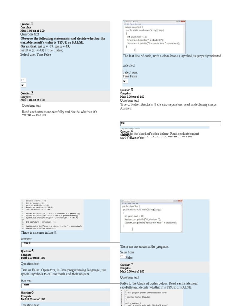Legit Programming Docxdocx | PDF | Integer (Computer Science) | Class ...