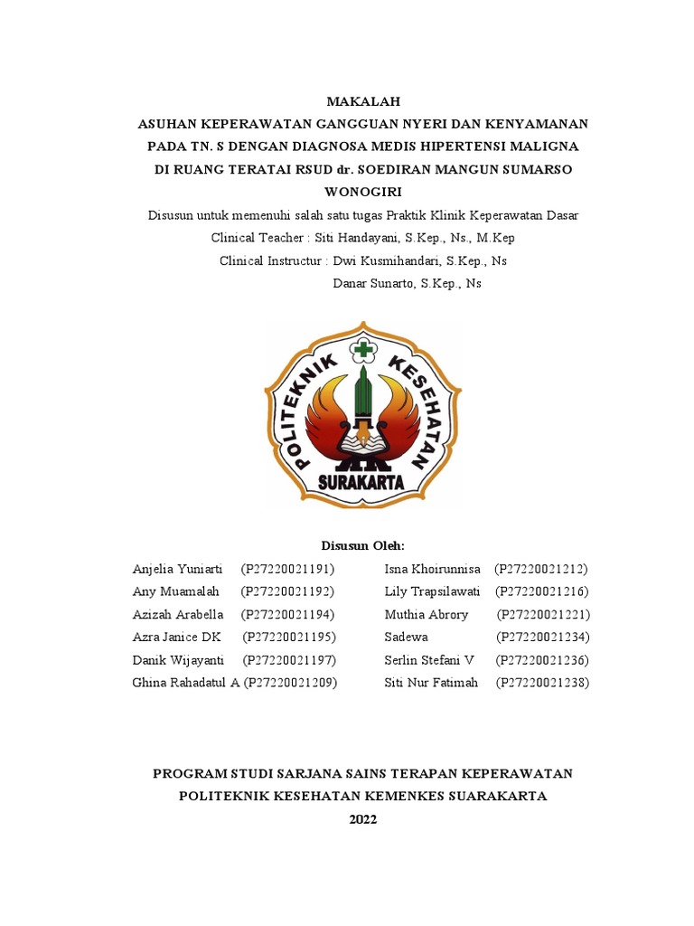 Makalah Presus | PDF