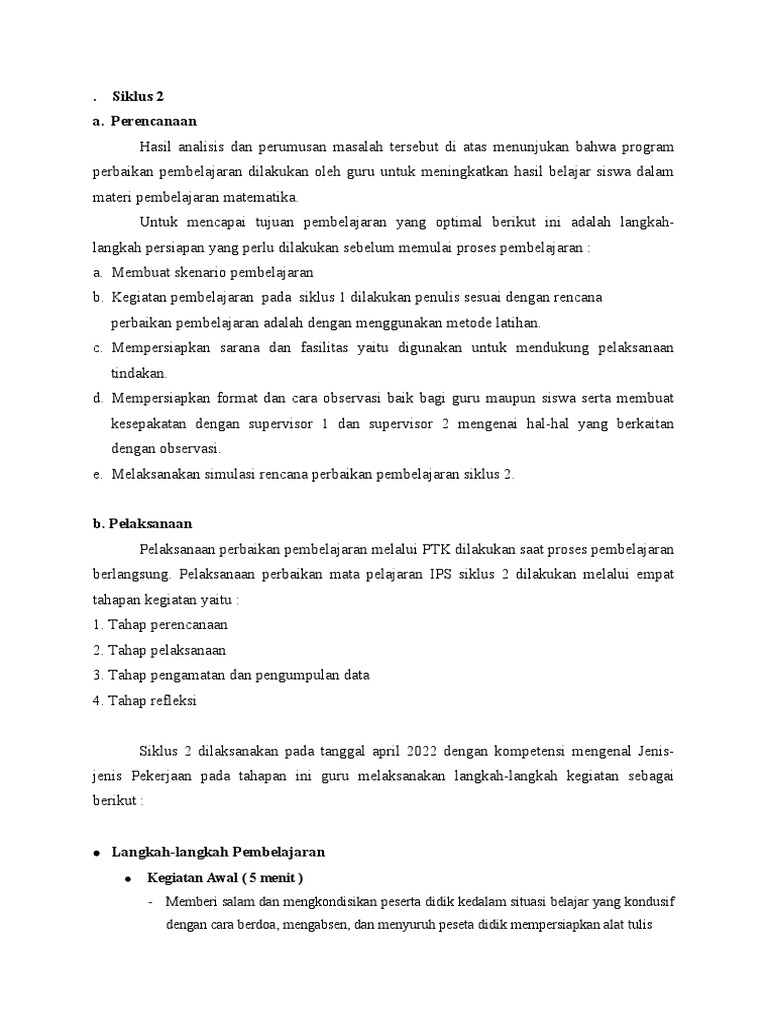 Siklus 2 PKP | PDF | Karier & Perkembangan | Komputer