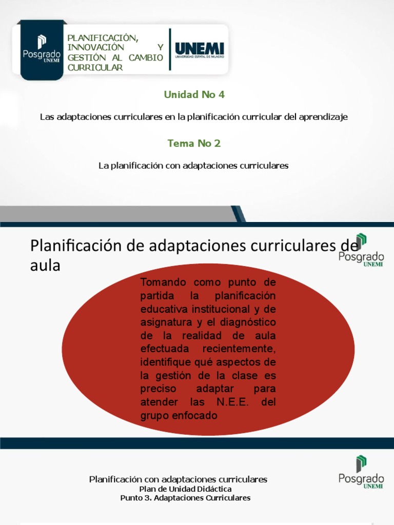 Unidad 4 Completo | PDF | Plan de estudios | Método de enseñanza