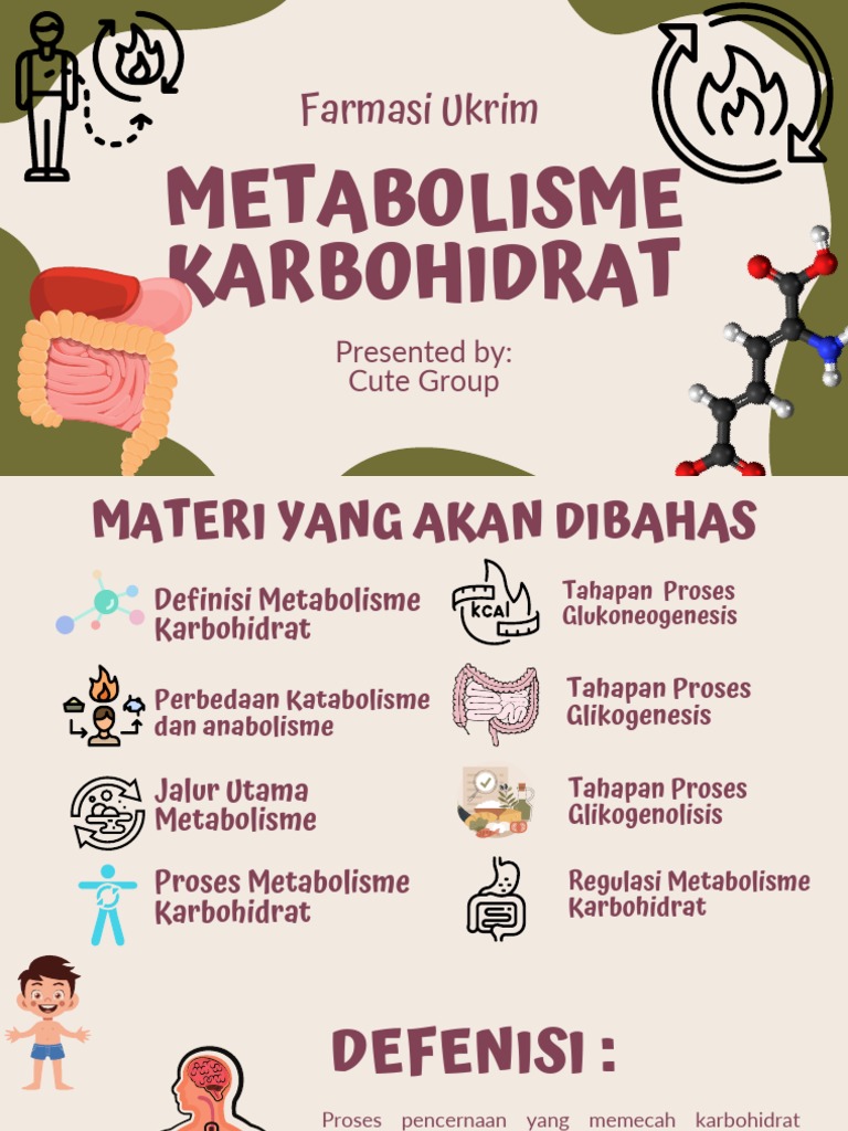 Proses Metabolisme Karbohidrat | PDF