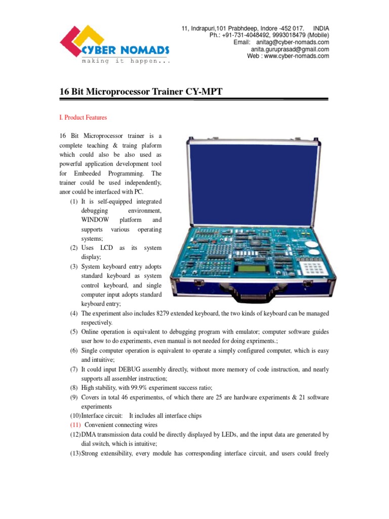 8088 Trainer | PDF | Computer Keyboard | Analog To Digital Converter