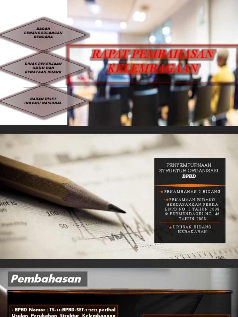 Penyempurnaan Struktur Organisasi BPBD | PDF