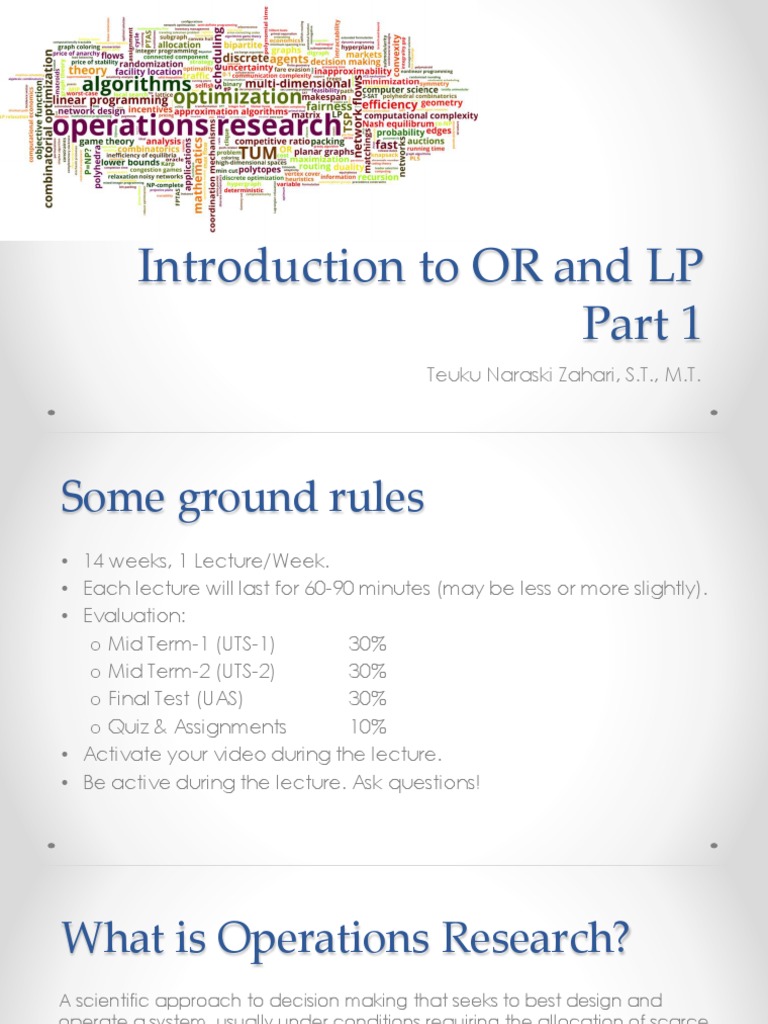 W1 - Introduction To Mathematical Modelling | PDF | Mathematical ...