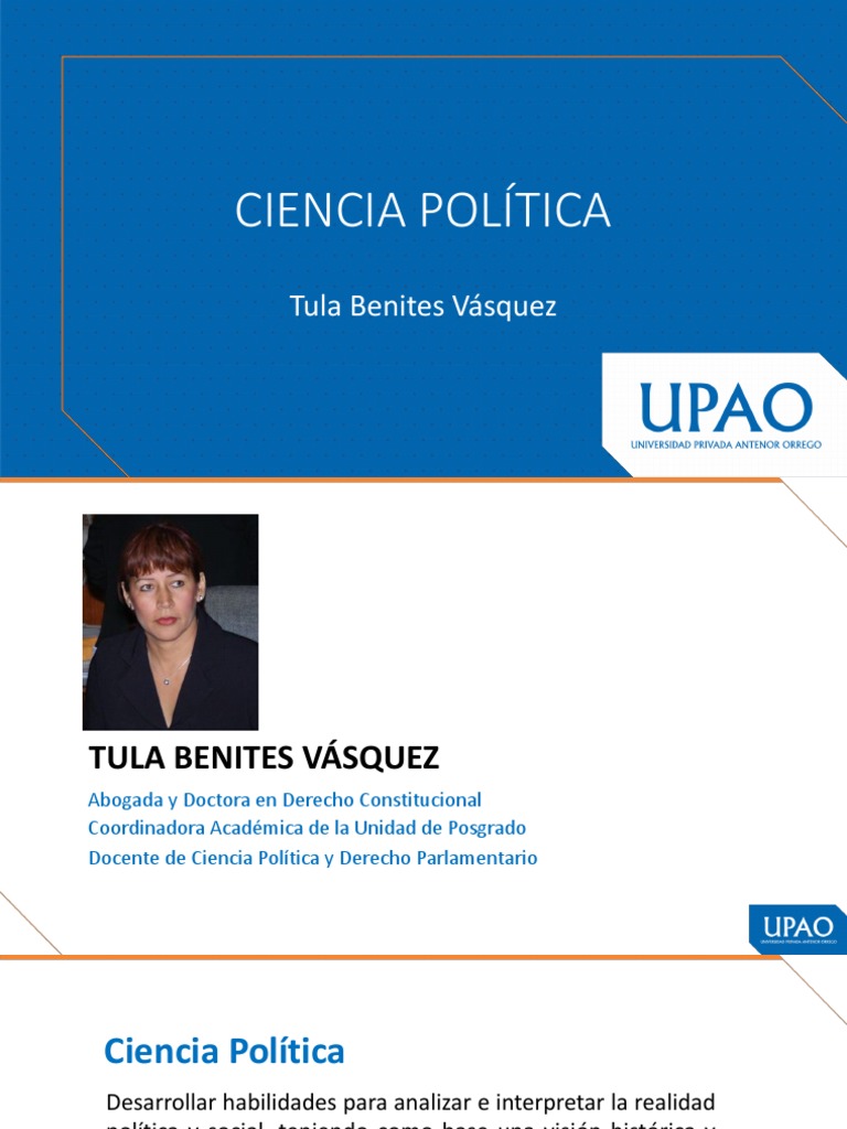 Semana 1 | PDF | Gobierno | Ciencias Políticas