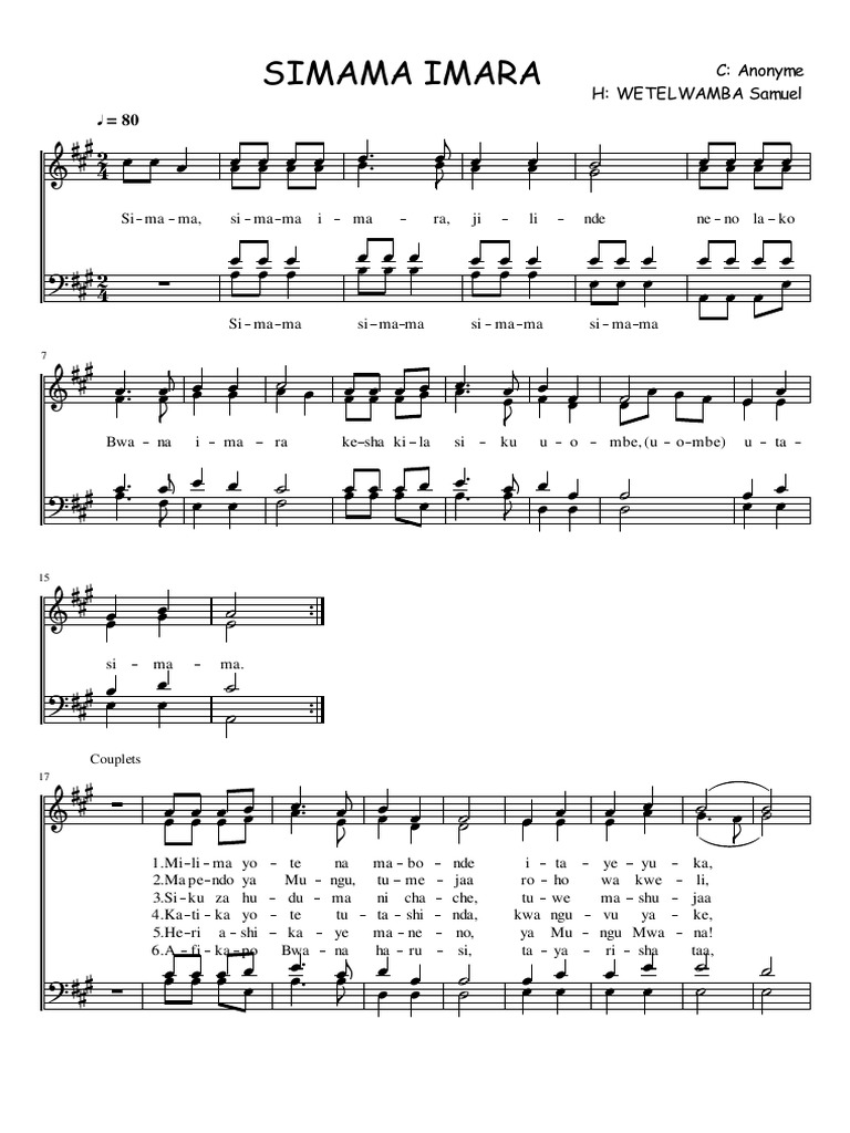 Simama Imara | PDF