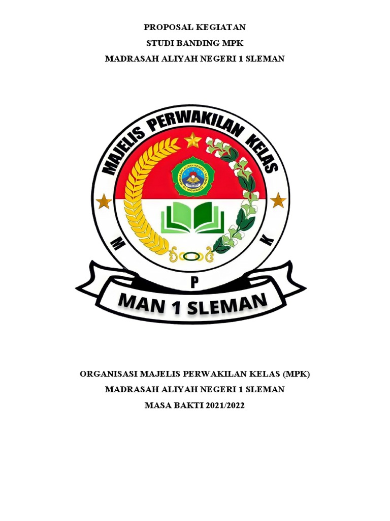 Proposal Kegiatan Study Banding | PDF