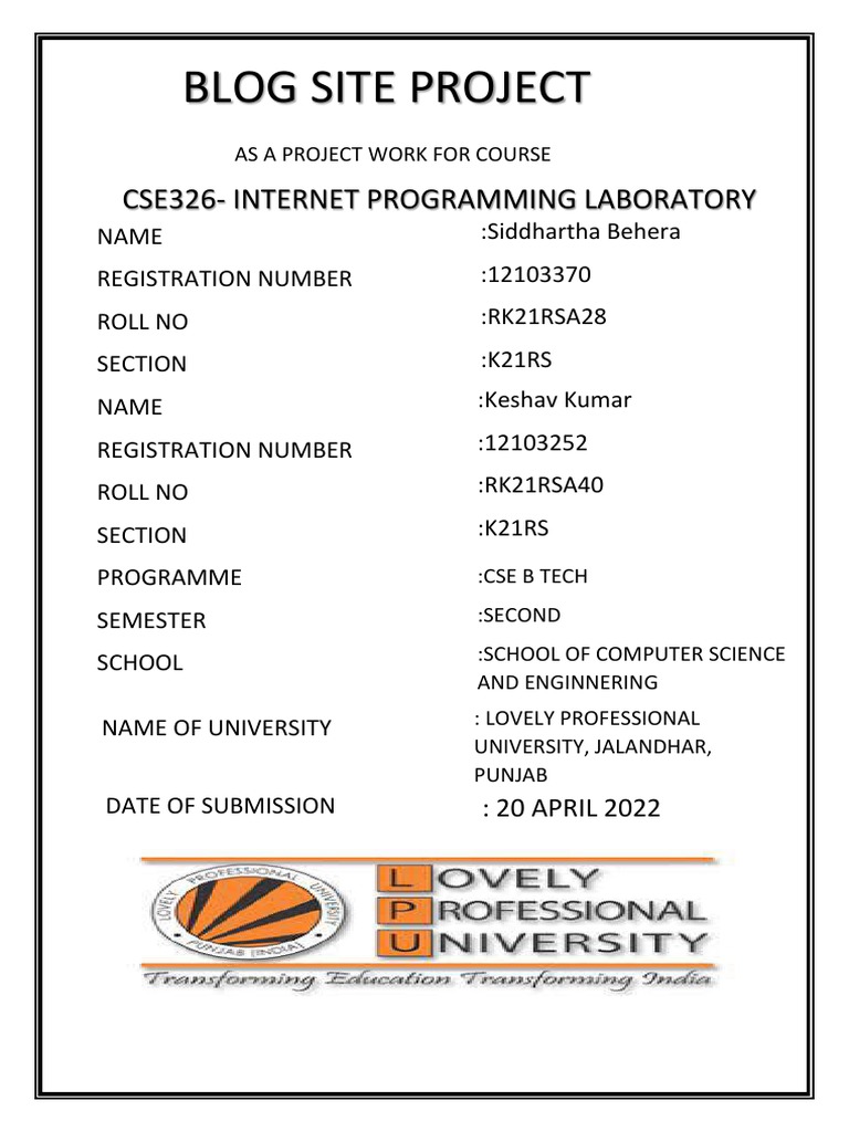 Cse 326 CA 1 | PDF | Cyberspace | World Wide Web