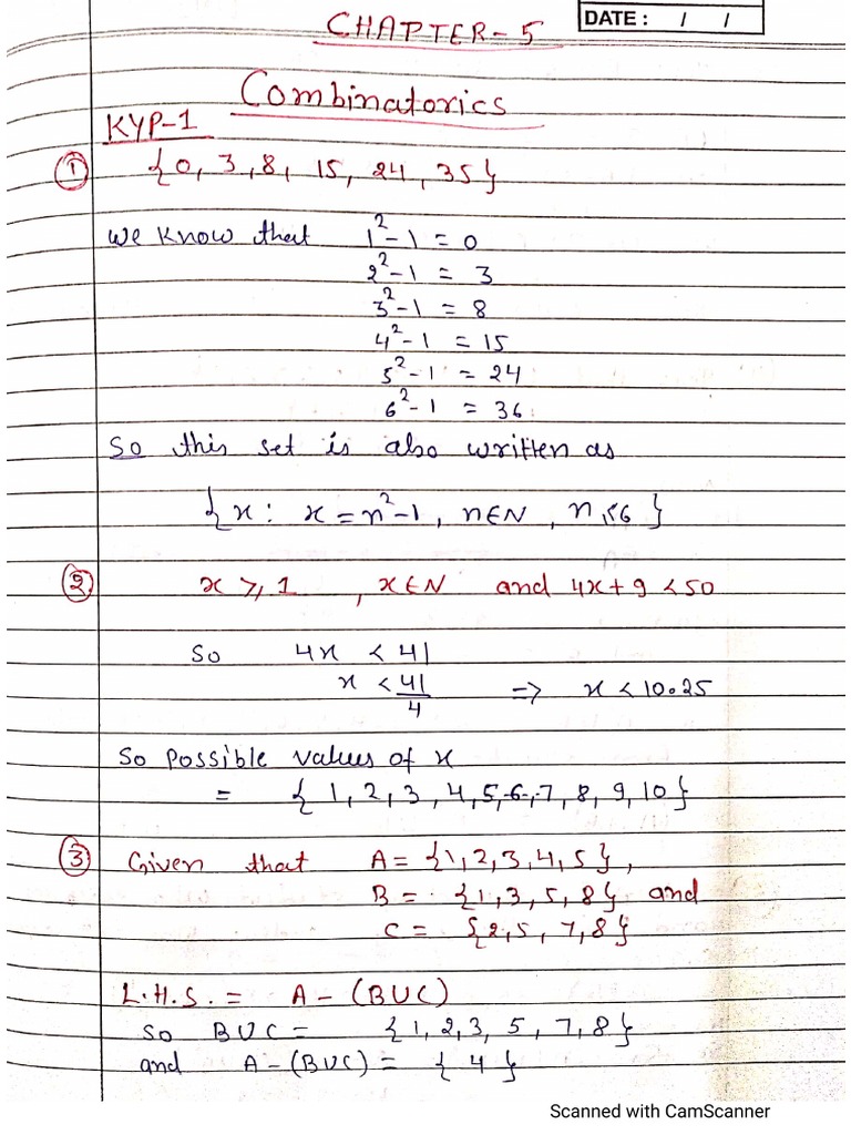 Combinatorics Full Solution Pre Rmo Book by Lalit Jain... Prashant Jain Sir Book | PDF