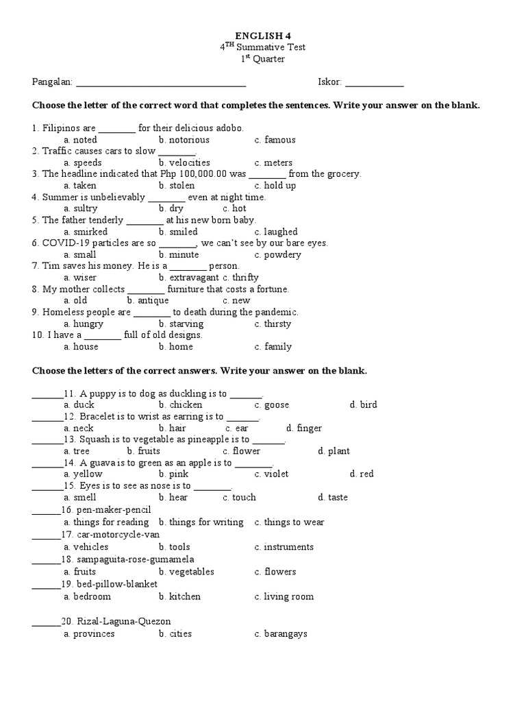 English 4 Q1 St4 Pdf