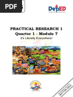 Practical Research 1 Quarter 1 Module 1 Nature and Inquiry of Research ...
