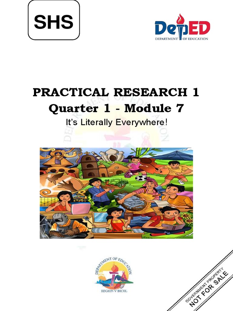 Applied - Practical Research1 - Q1 - M7-Illustrating The Importance of ...