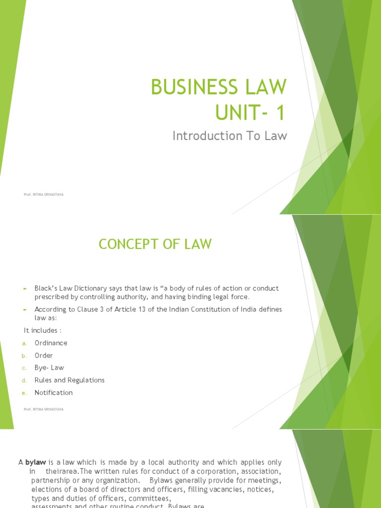 BUSINESS LAW Unit 1 Notes | PDF | Mediation | Alternative Dispute ...