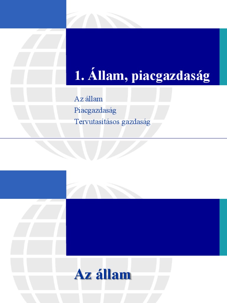 11 Allam Piacgazdasag | PDF