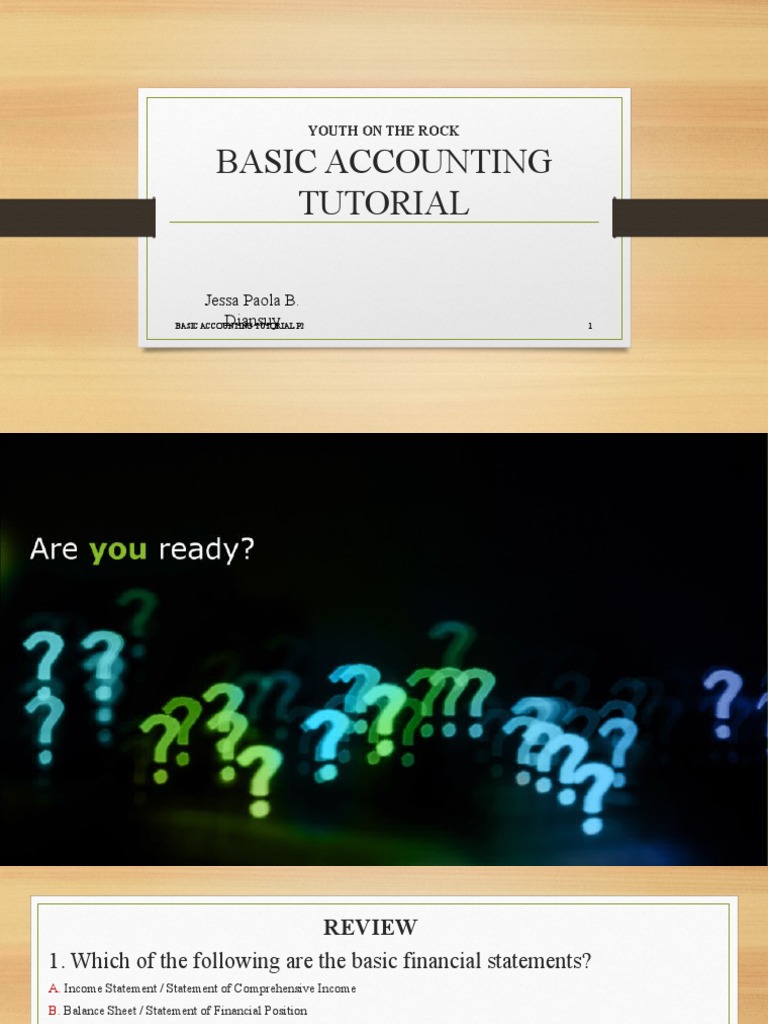 Basic-Accounting-Part 4 | PDF