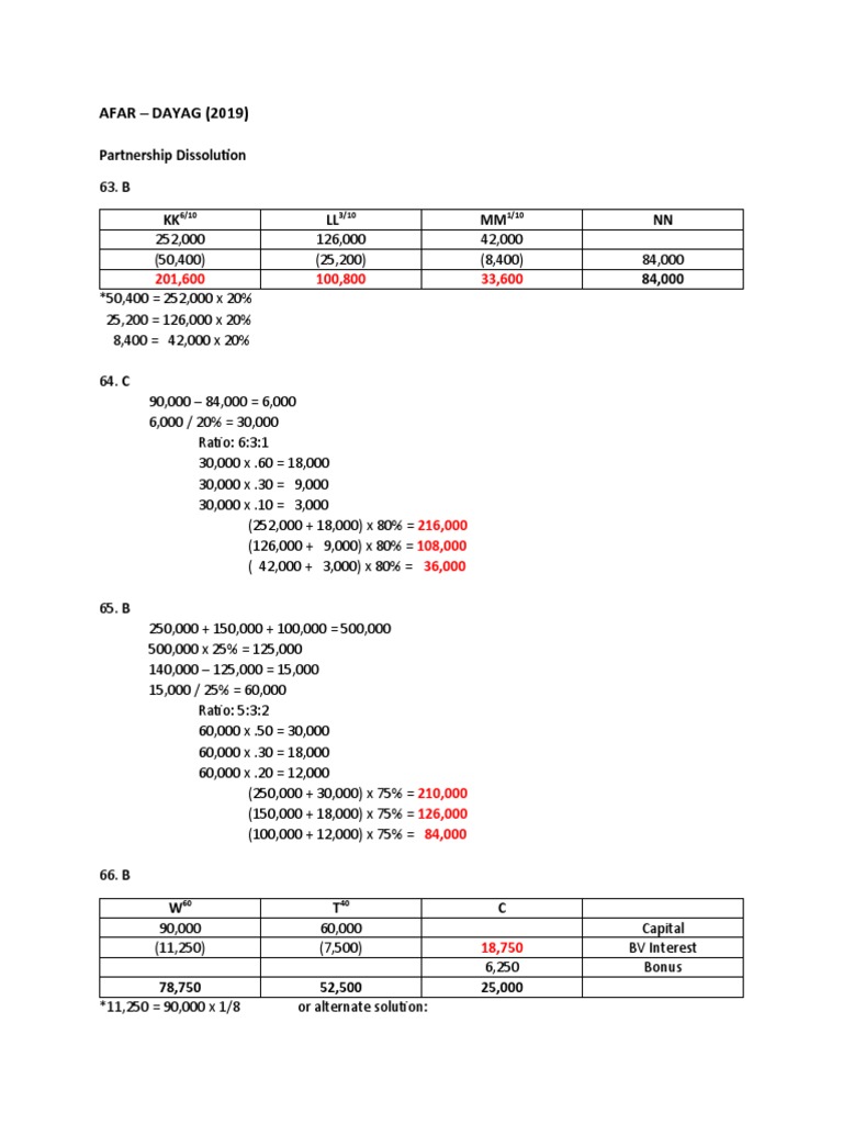 AFAR Solutions - Dayag 2019 | PDF