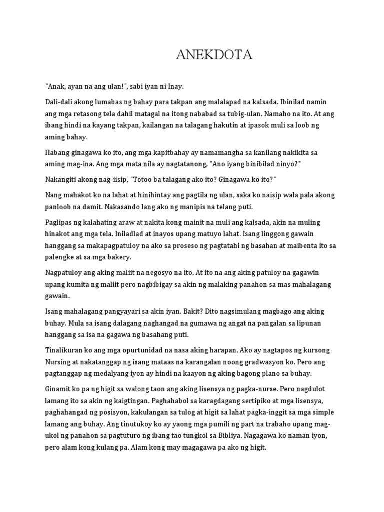 ANEKDOTA | PDF