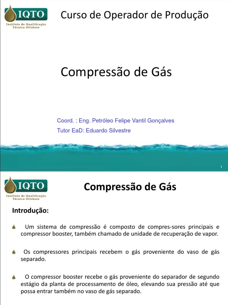 Compressão de Gas | PDF | Motores | Turbina a gás