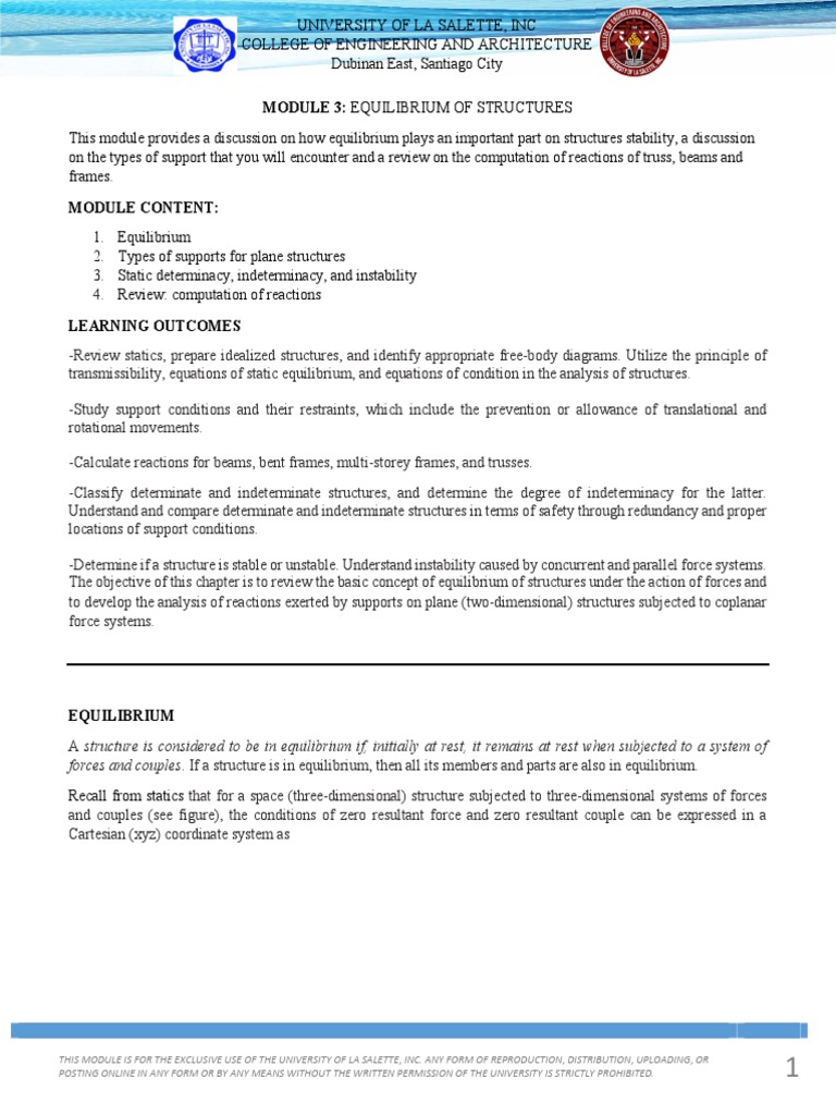 Module 3 Lec | PDF | Force | Truss