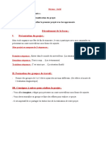 Fiches - 1AM-P-1-S1 Derkaoui Amine 2022 | PDF