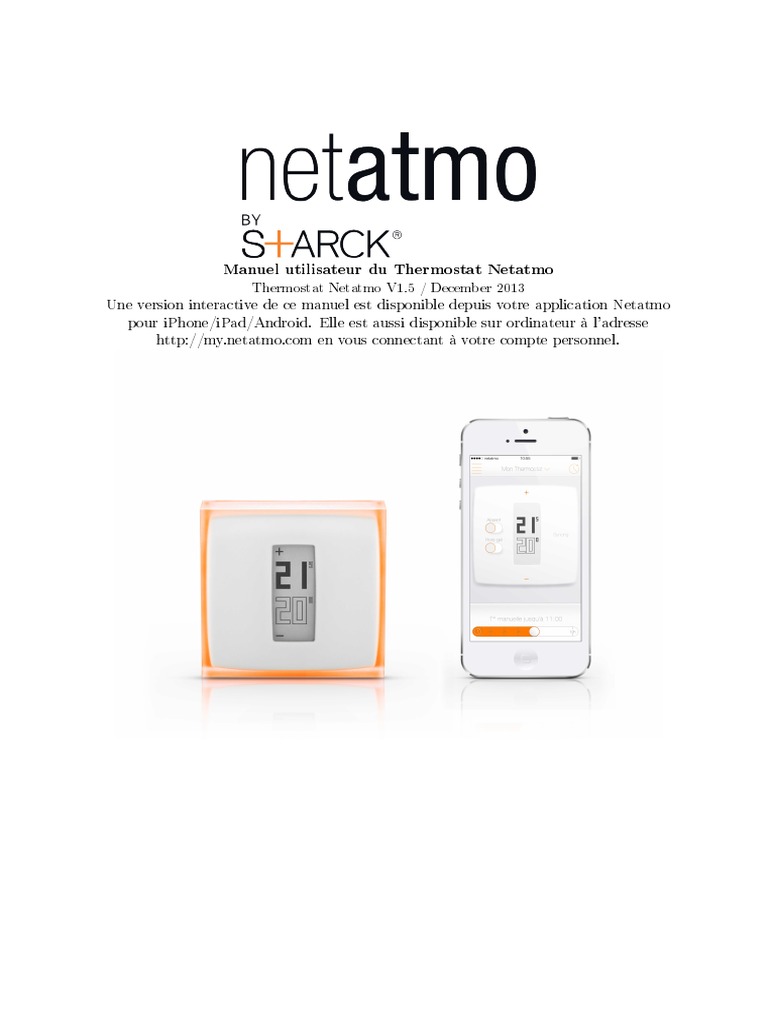 Netatmo Thermostat | PDF