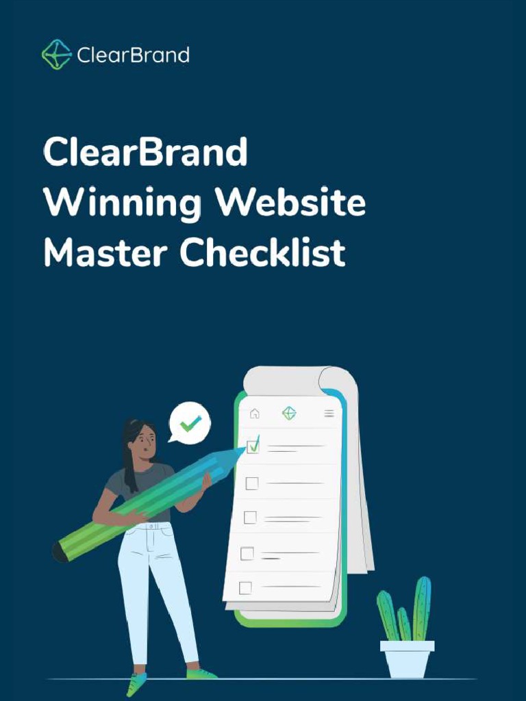 Winning Website Master Checklist | PDF