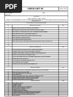 Check List 5s | PDF