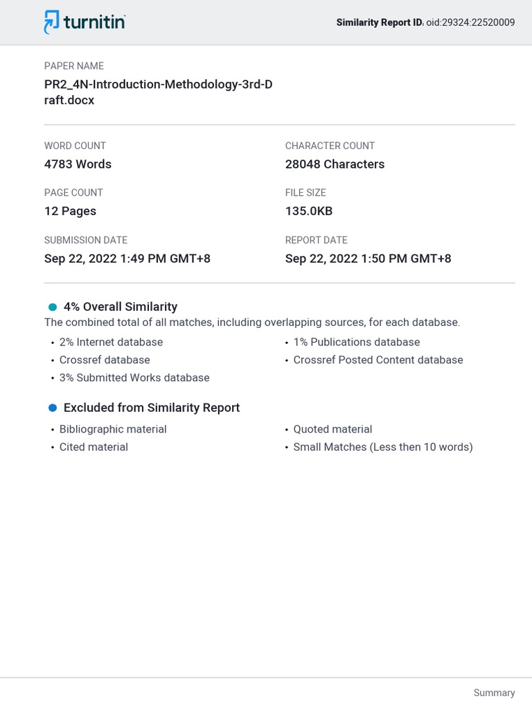 PR2 4N Introduction Methodology 3rd Draft | PDF