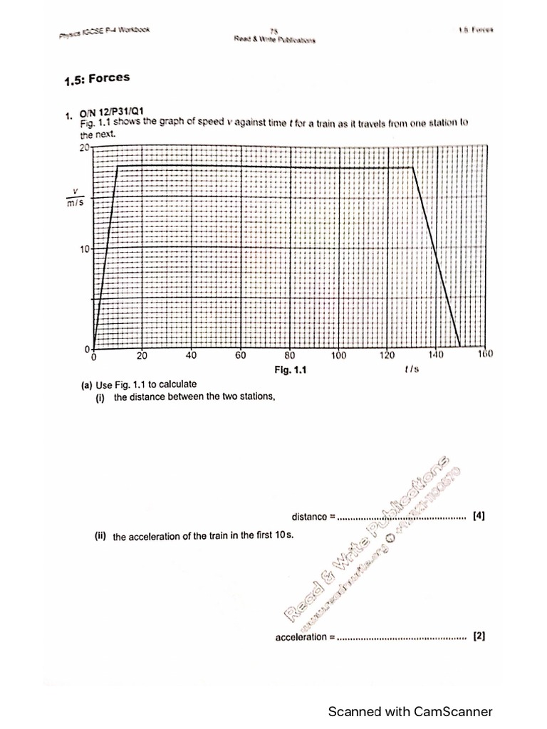 Forces, Turning Effect of Forces Paper 4 | PDF