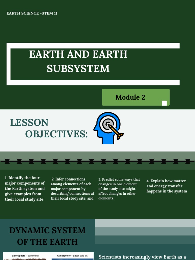 Module 2 - Earth System | PDF | Atmosphere | Earth