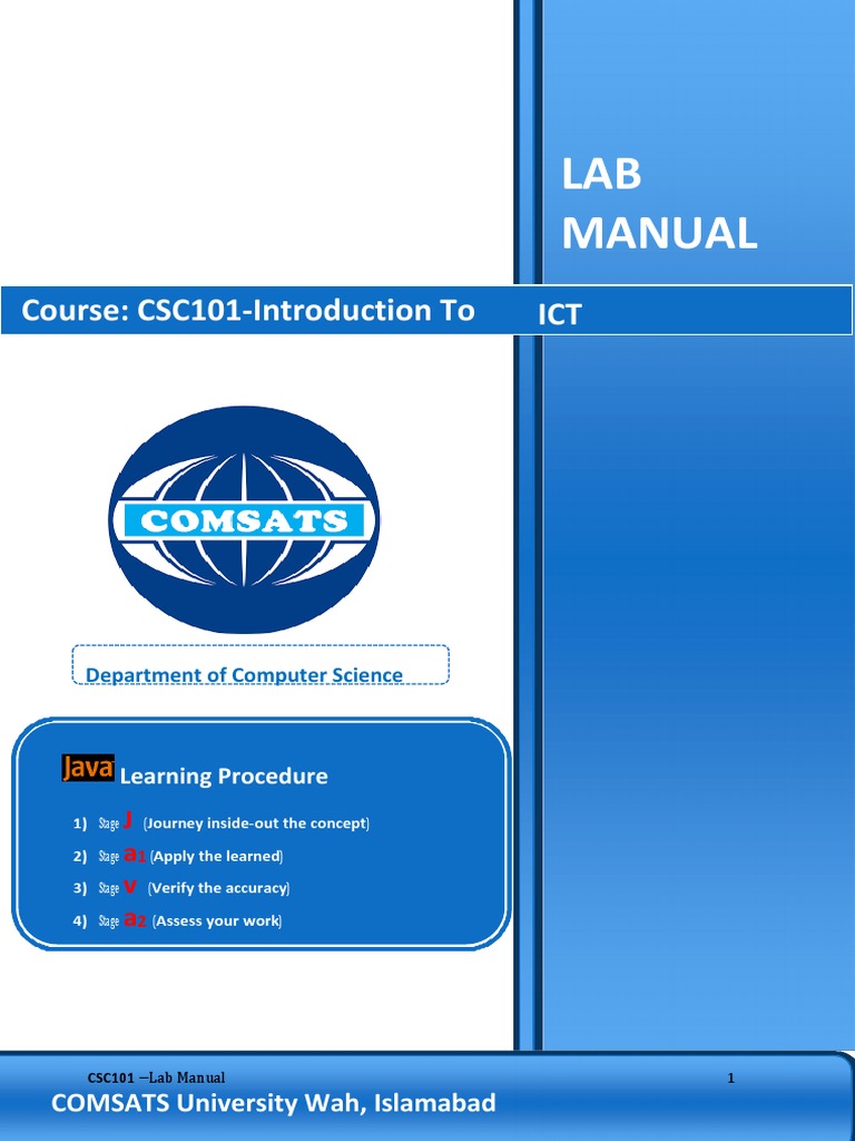 CSC101 Lab Manual: MS Word Basics | PDF | Microsoft Word | Microsoft ...