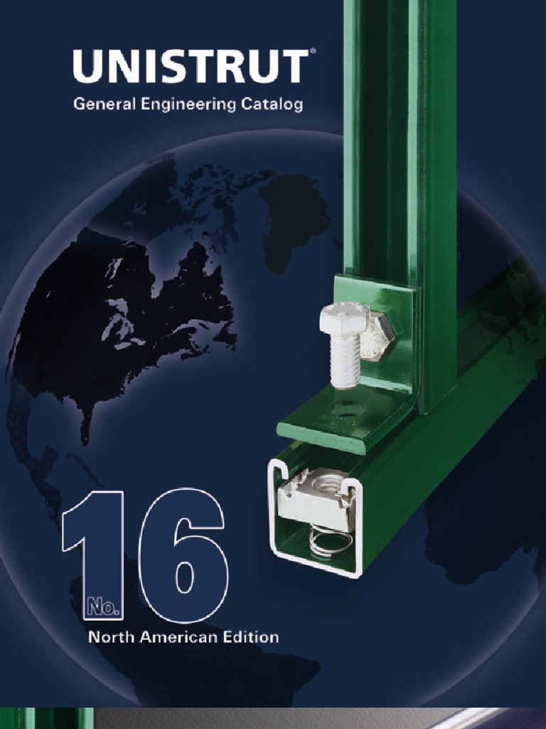 Unistrut General Engineering Catalog 16 Pdf Download Unistrut Service Co