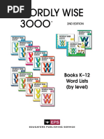 Wordly Wise 3000 Book 7 Ans | PDF