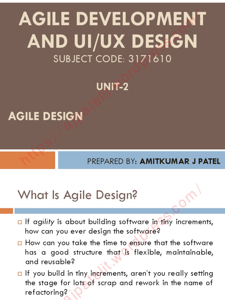 Agile Unit 2 Pdf Class Computer Programming Inheritance Object Oriented Programming 