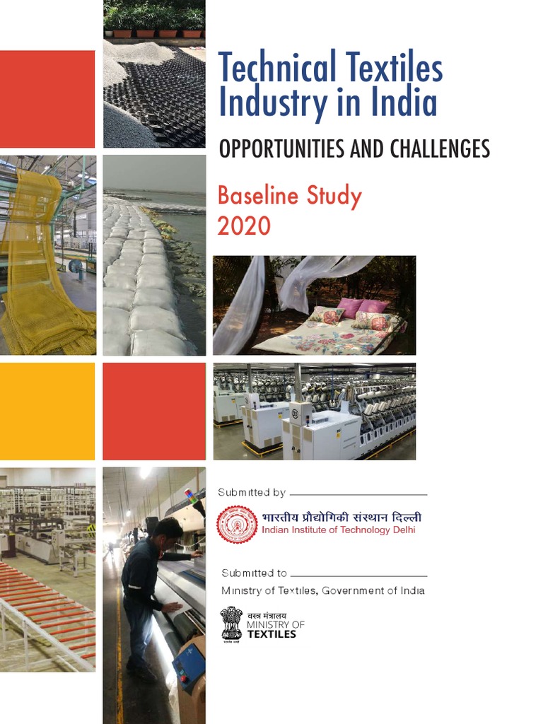 Baseline Survey Technical Textiles Sector 20042022 | PDF | Textiles