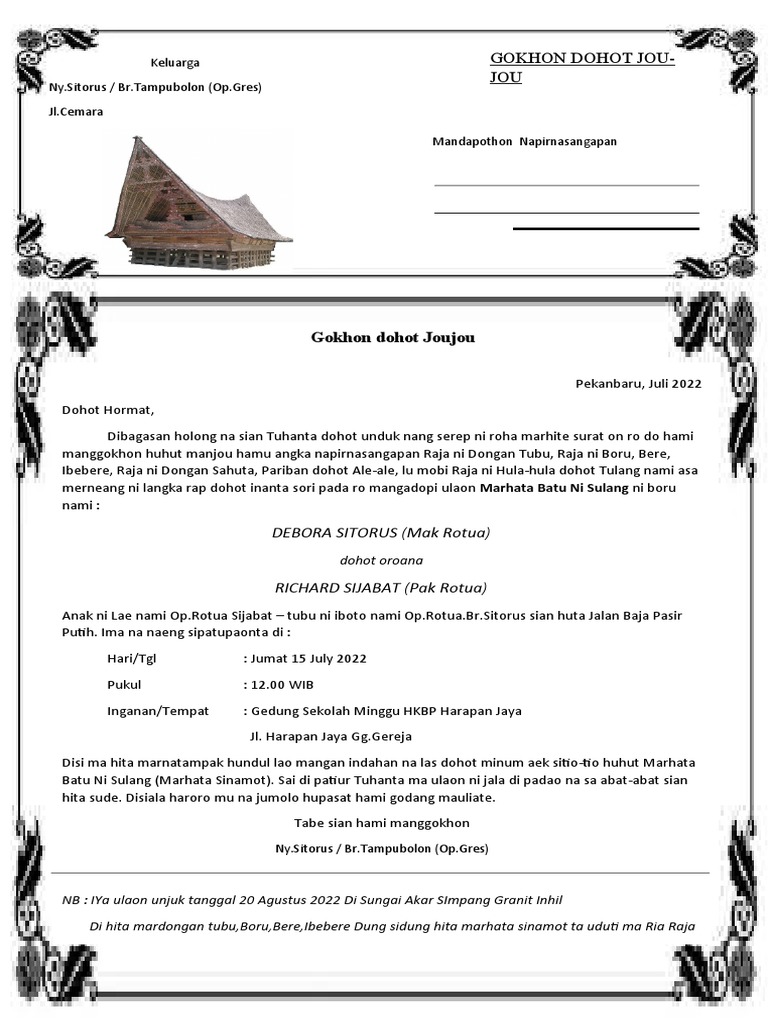 Gokhon Dohot Joujou | PDF