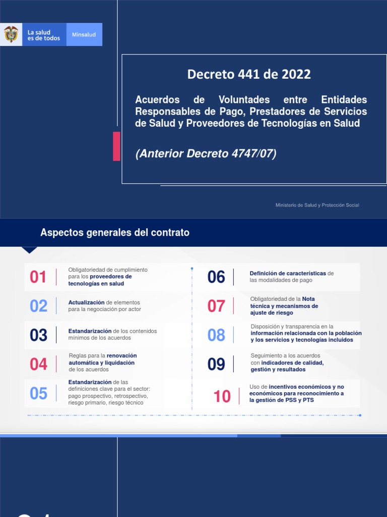 Socializacion Decreto 441 de 2022 | PDF | Factura | Planificación de recursos empresariales