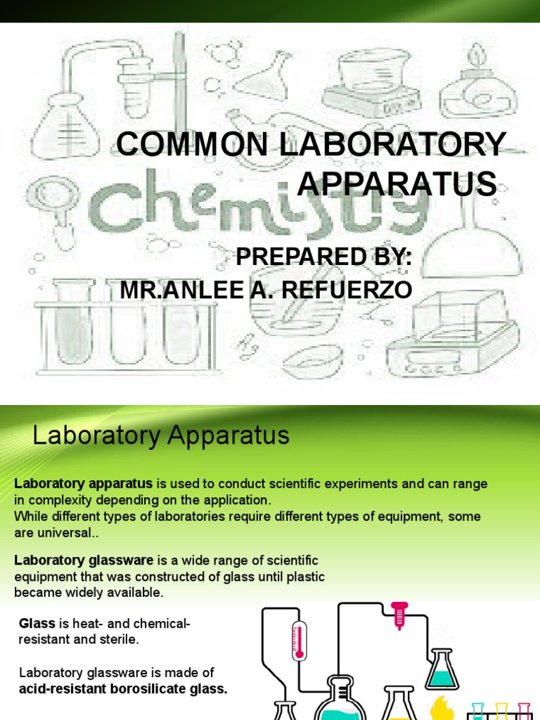 Overview of Common Lab Apparatus | PDF | Filtration | Ph