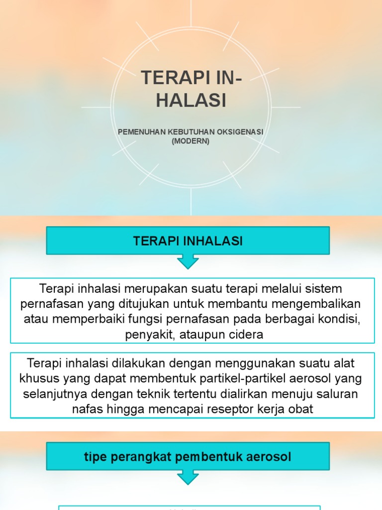 Terapi Inhalasi | PDF