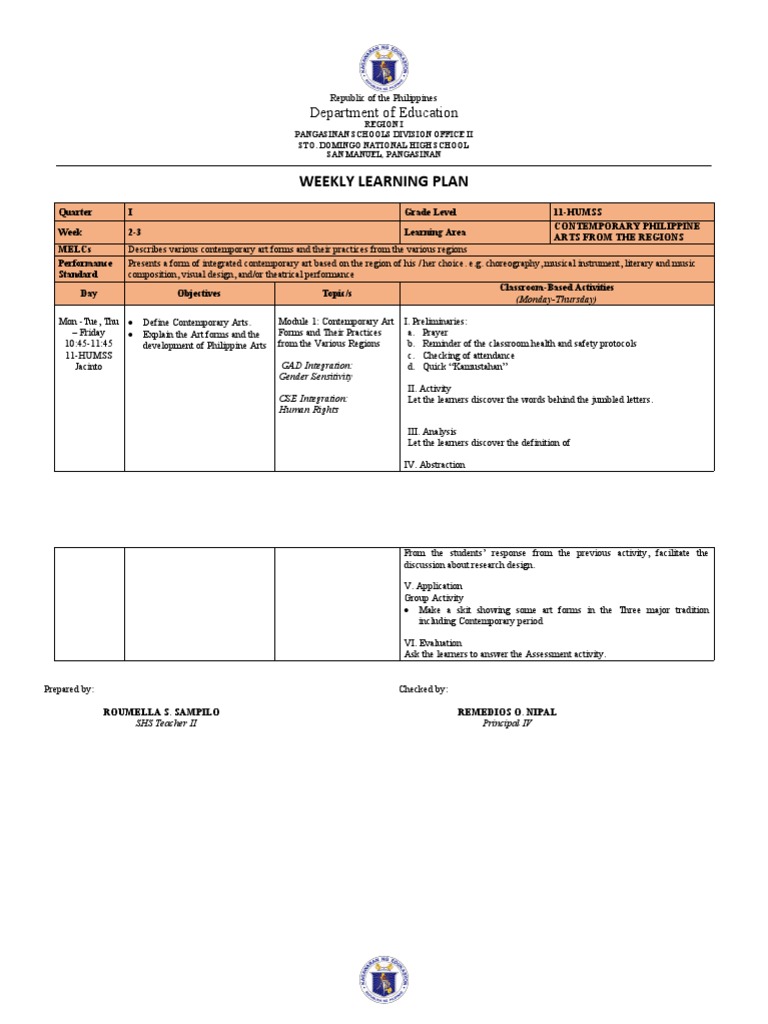 WLP - Week 1 | PDF | Learning | Entrepreneurship