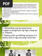 A. P Mga Antas Panlipunanan NG Mga Sinaunang Filipino | PDF
