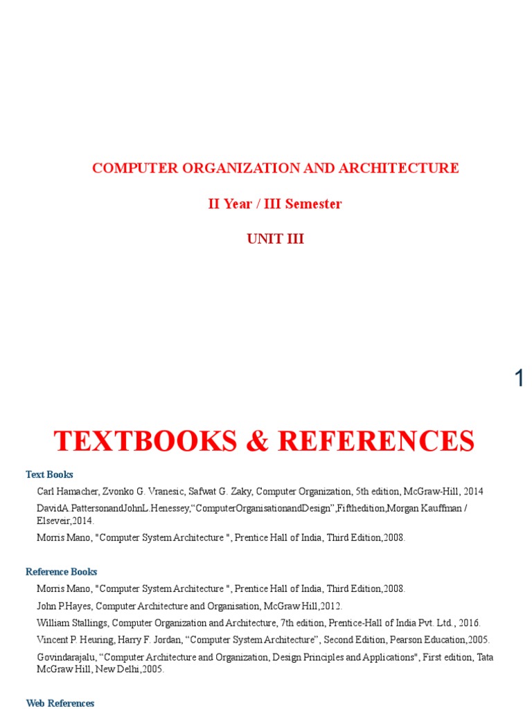 COA UNIT - III Processor and Control Unit | PDF | Central Processing Unit | Digital Technology