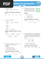 49 Günde Tyt Matemati̇k Kampi Ki̇tabi Örnek PDF | PDF