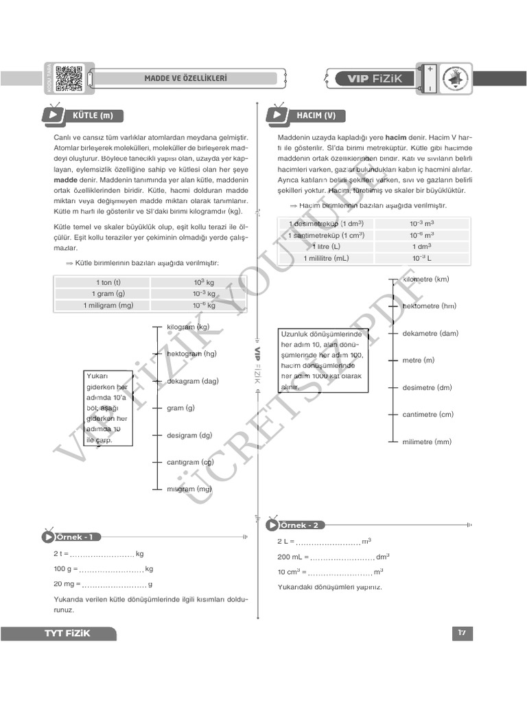 Özkütle VIP FİZİK PDF 3 | PDF