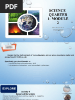 Earth's Spheres Worksheet | PDF