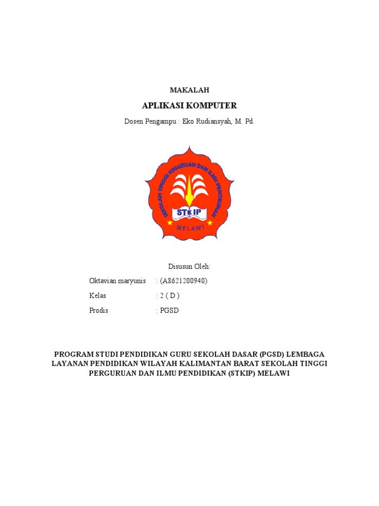 Tugas Uts Aplikasi Komputer Arya | PDF | Teknologi & Rekayasa
